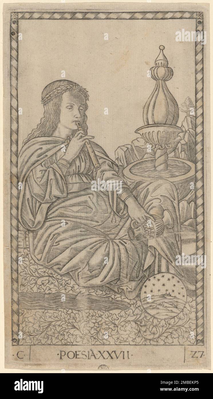 Allegory of music and poetry hi-res stock photography and images - Alamy