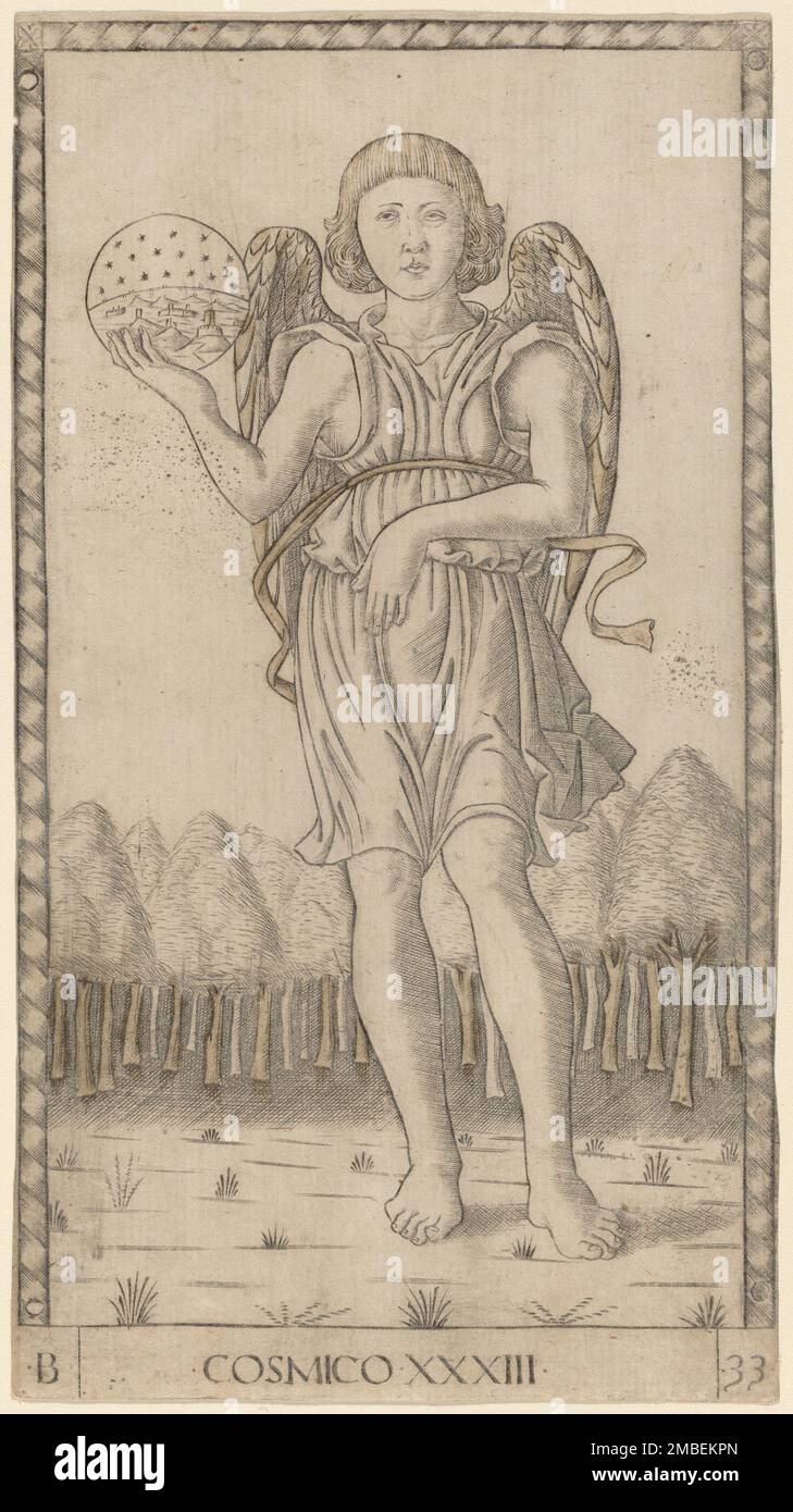 Cosmico (Genius of the World), c. 1465 Stock Photo - Alamy