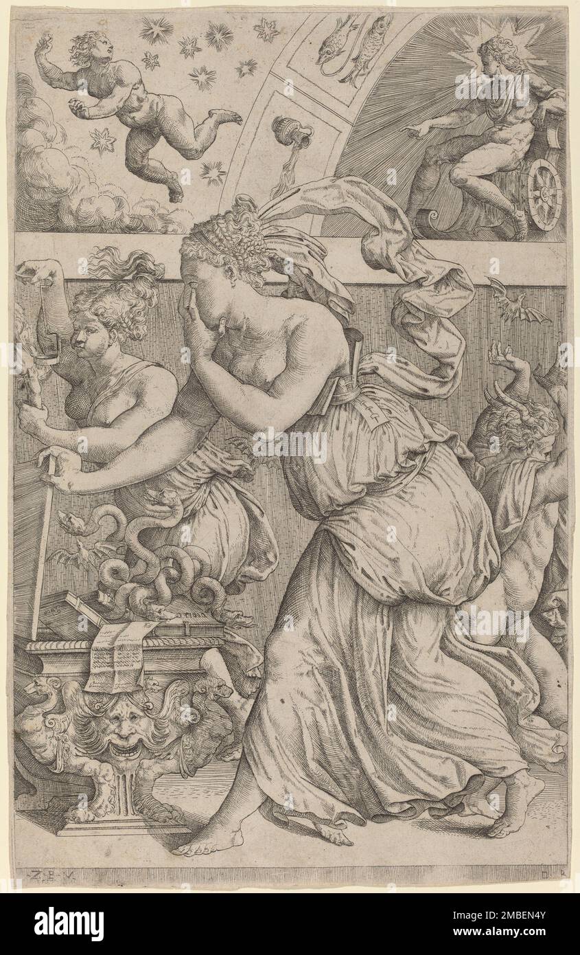 Pandora greek mythology illustration hi-res stock photography and ...