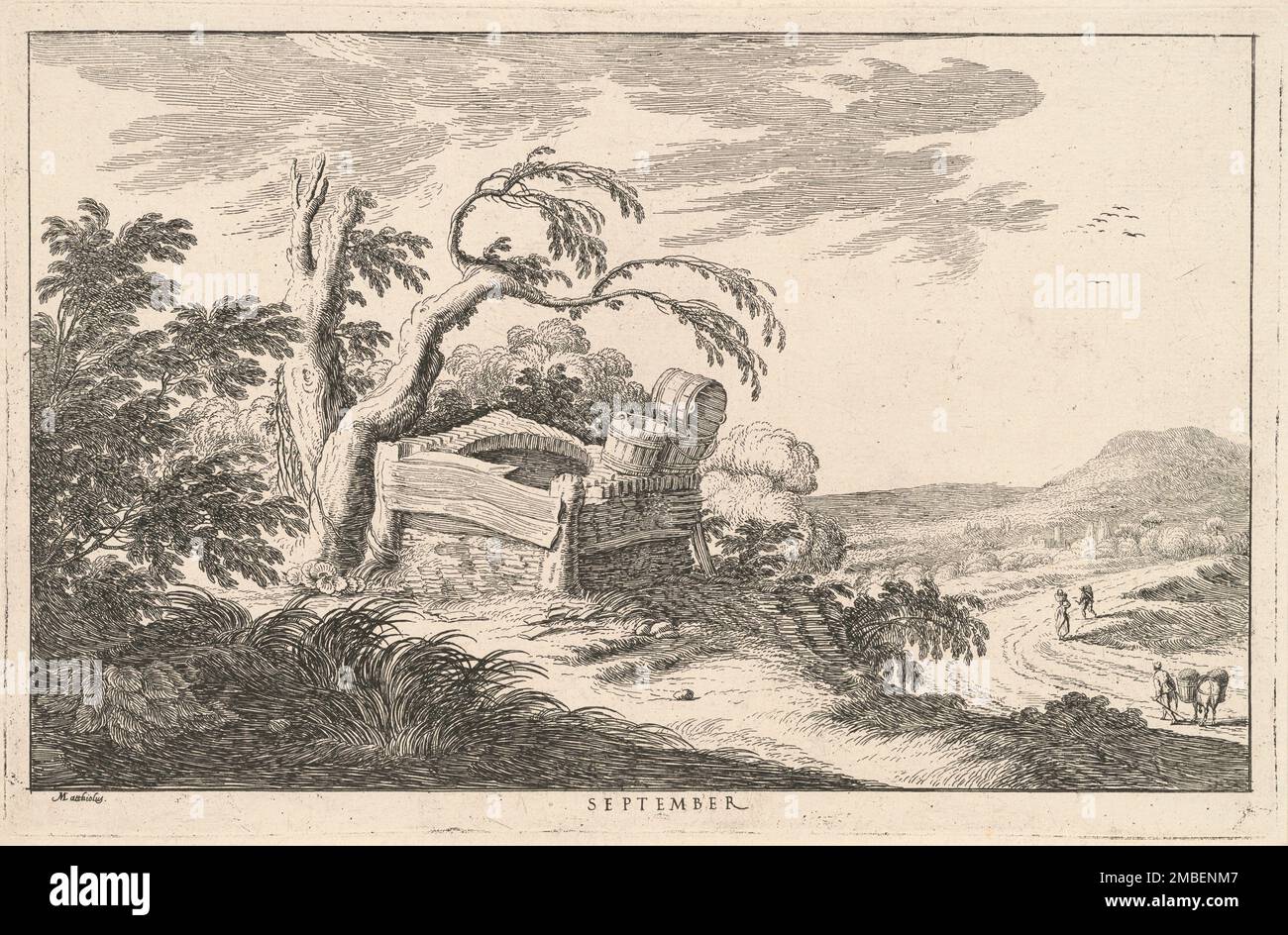 September, late 17th century Stock Photo - Alamy