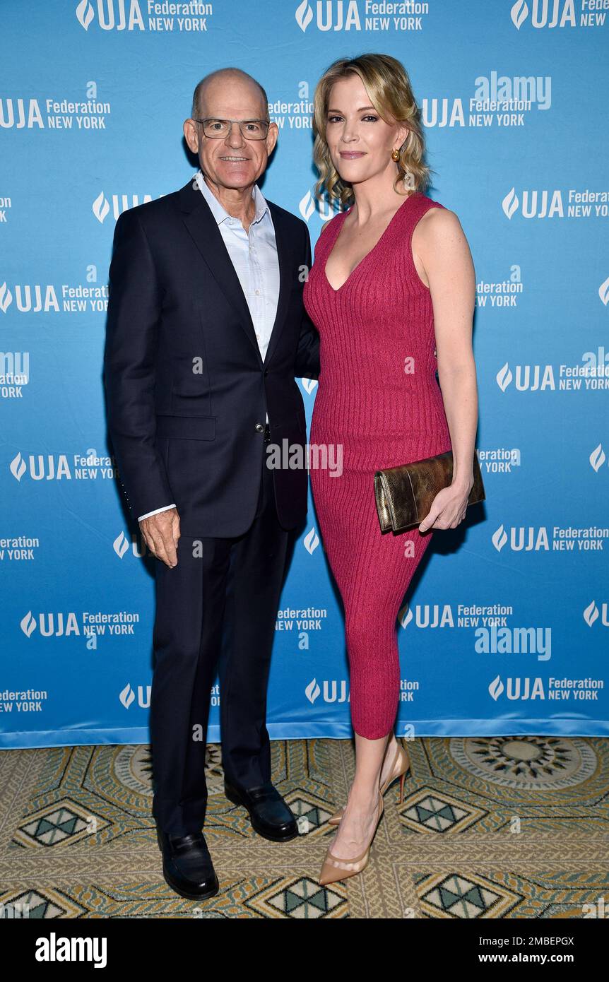 Honoree Scott Greenstein, left, and Megyn Kelly attend the UJA ...