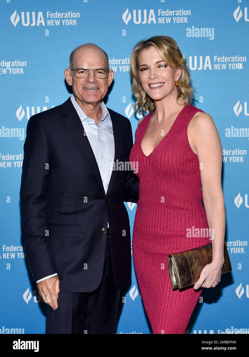 Honoree Scott Greenstein, left, and Megyn Kelly attend the UJA-Federation of New York's Music ...