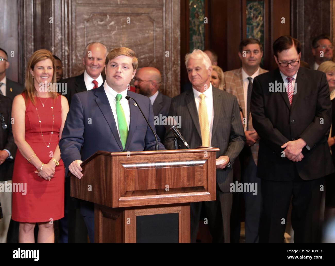 South Carolina Rep. Brandon Newton, R-Lancaster, talks about a new law ...