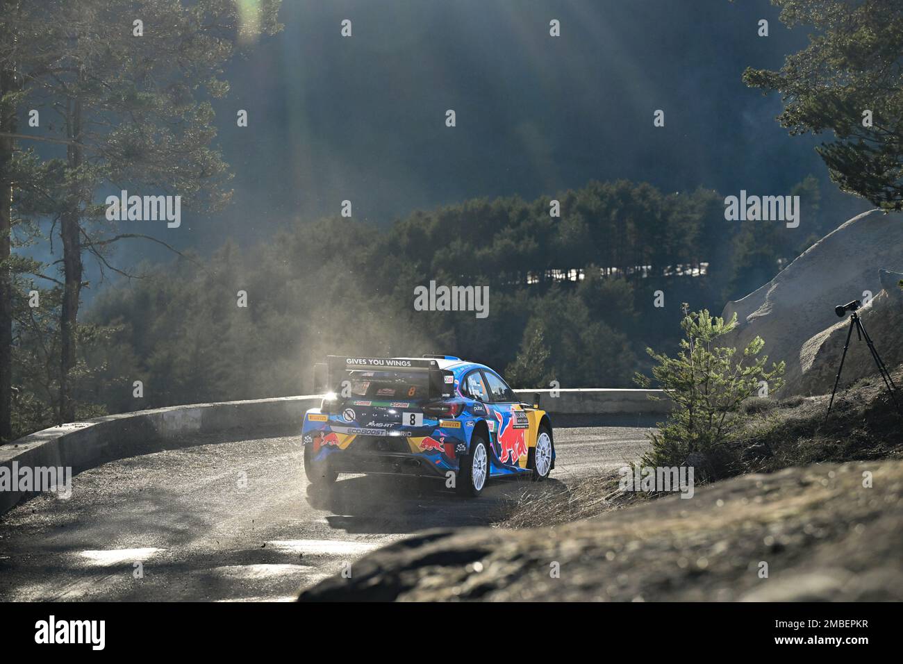 Monte Carlo. 20th Jan, 2023. Ott TÄNAK Martin JARVEOJA,M-SPORT FORD ...