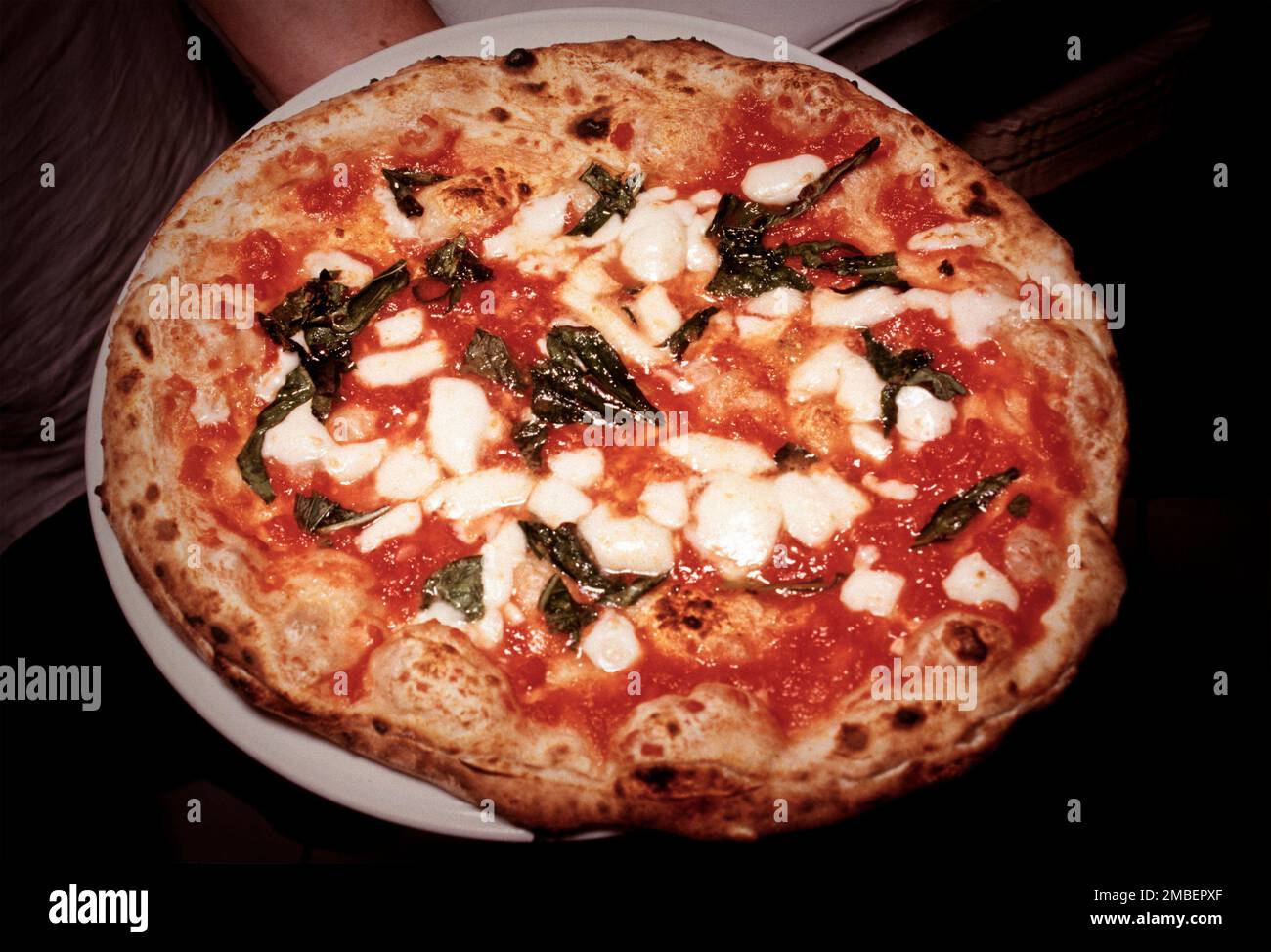 Typical italian food pizza margherita hi-res stock photography and images - Alamy