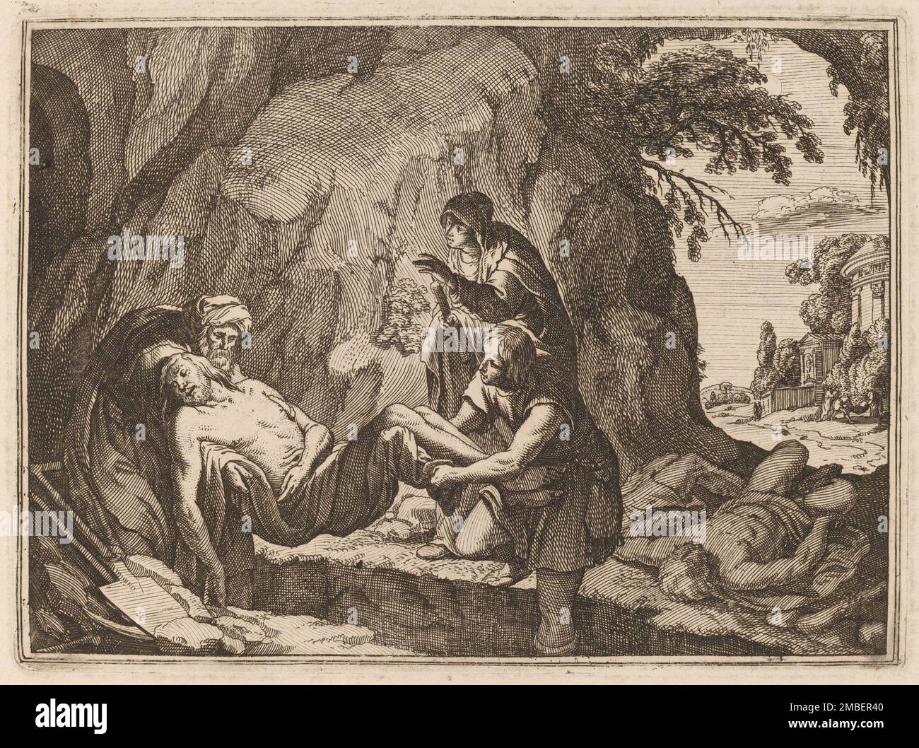 Burying the Dead Stock Photo - Alamy