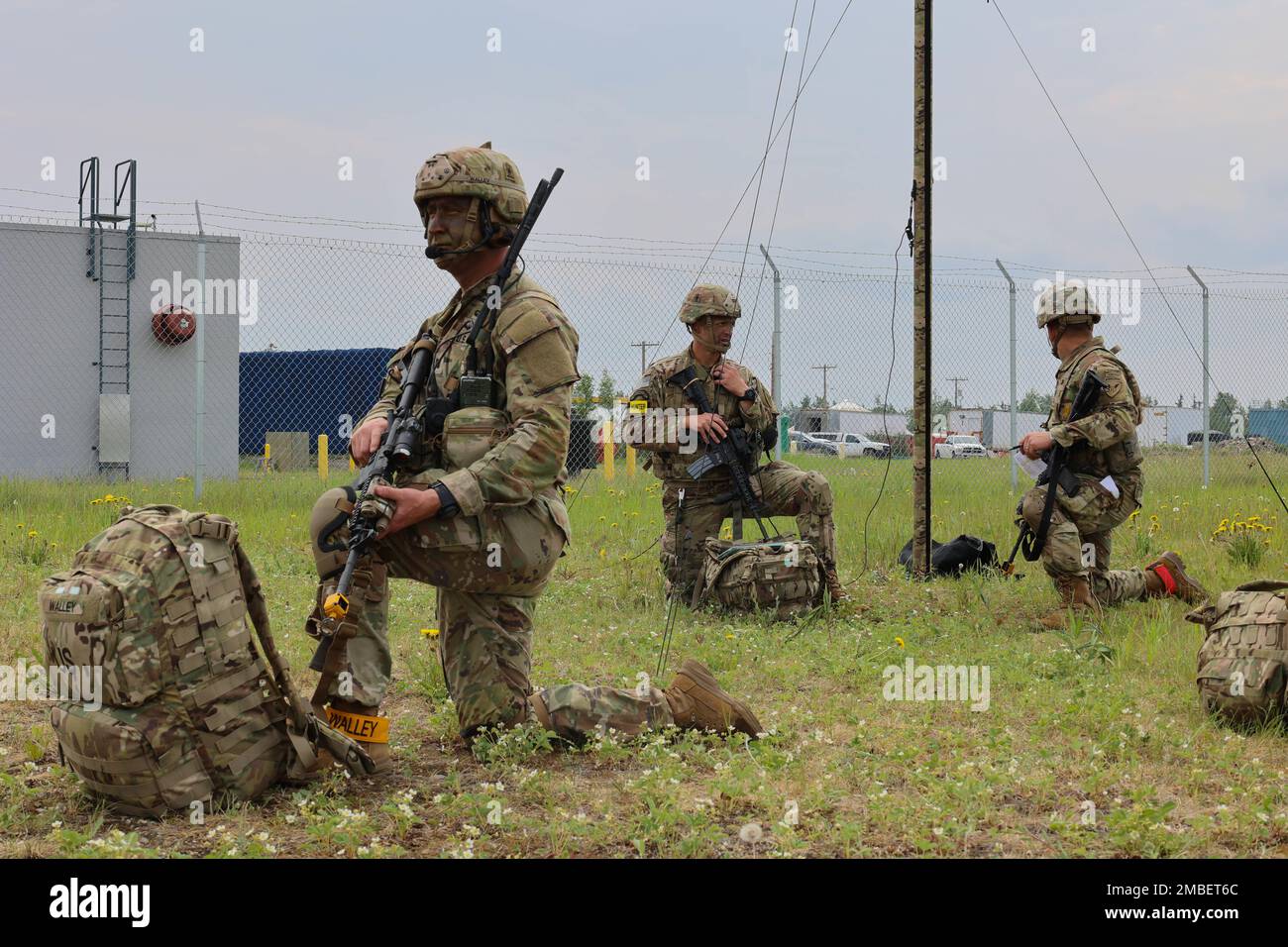 U.S. Army Paratroopers assigned to 3rd Battalion, 509th Parachute ...
