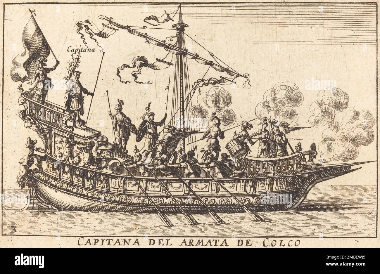 Capitana del Armata de Colco Stock Photo - Alamy