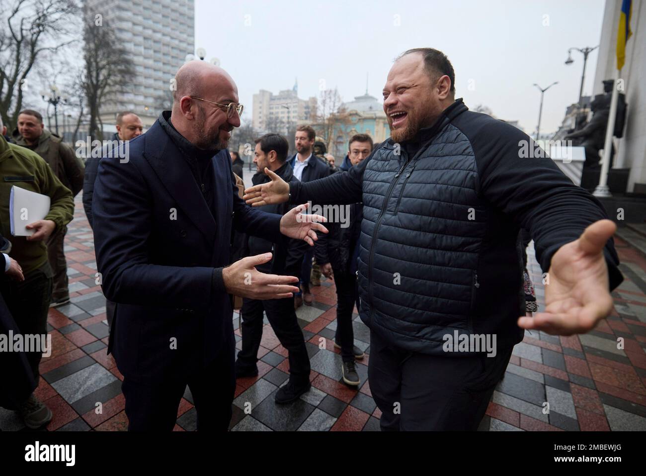Kyiv, Ukraine. 19th Jan, 2023. Ukrainian Parliament Verkhovna Rada ...