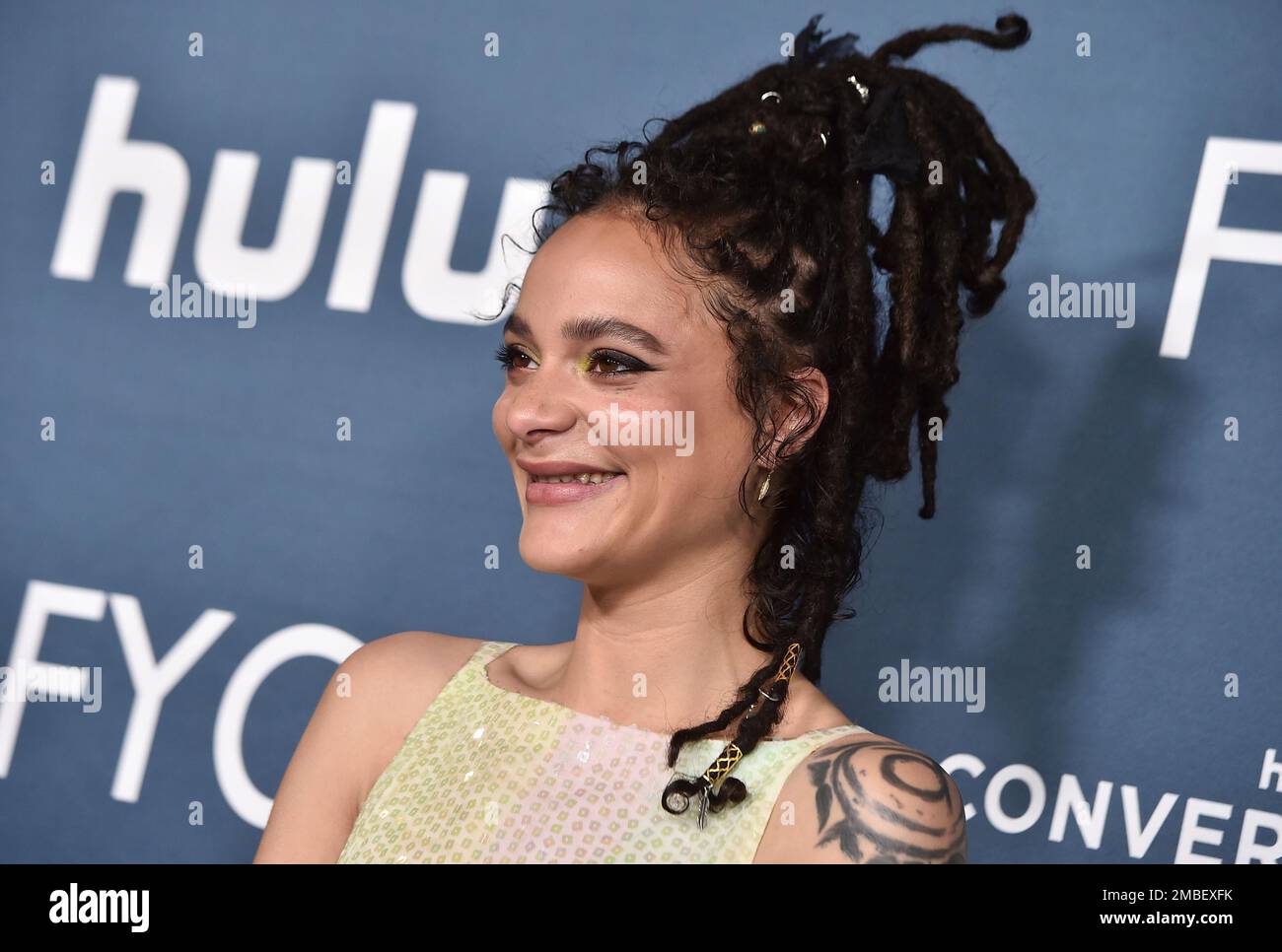 Sasha Lane arrives at a special screening of "Conversations with ...