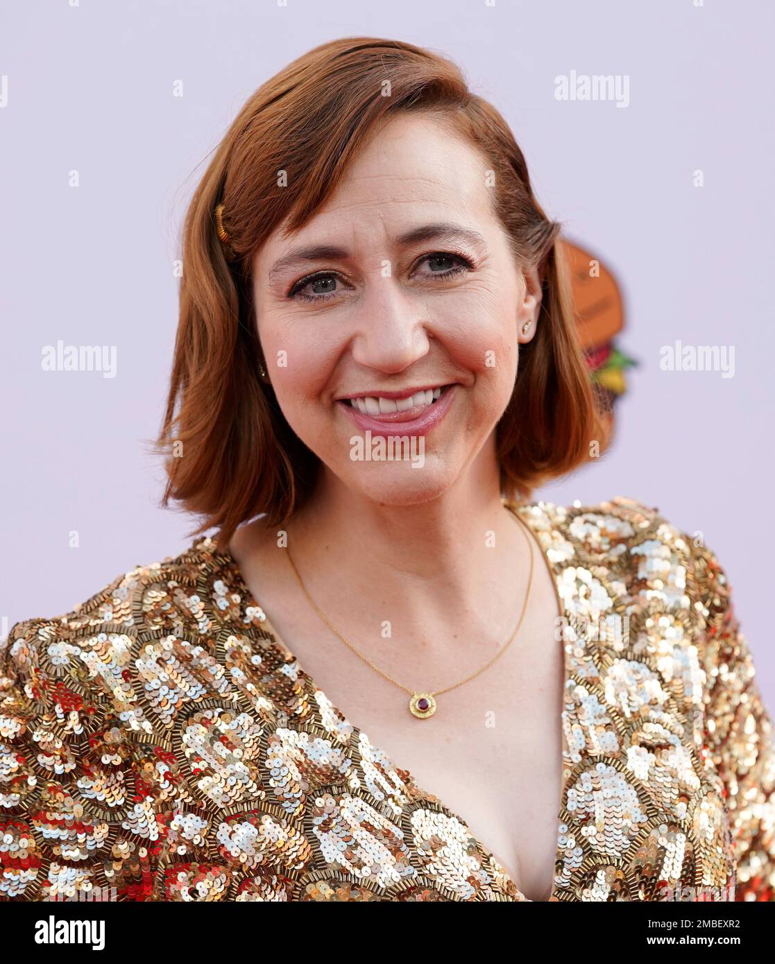 Kristen Schaal poses at the premiere of the film "The Bob's Burgers ...