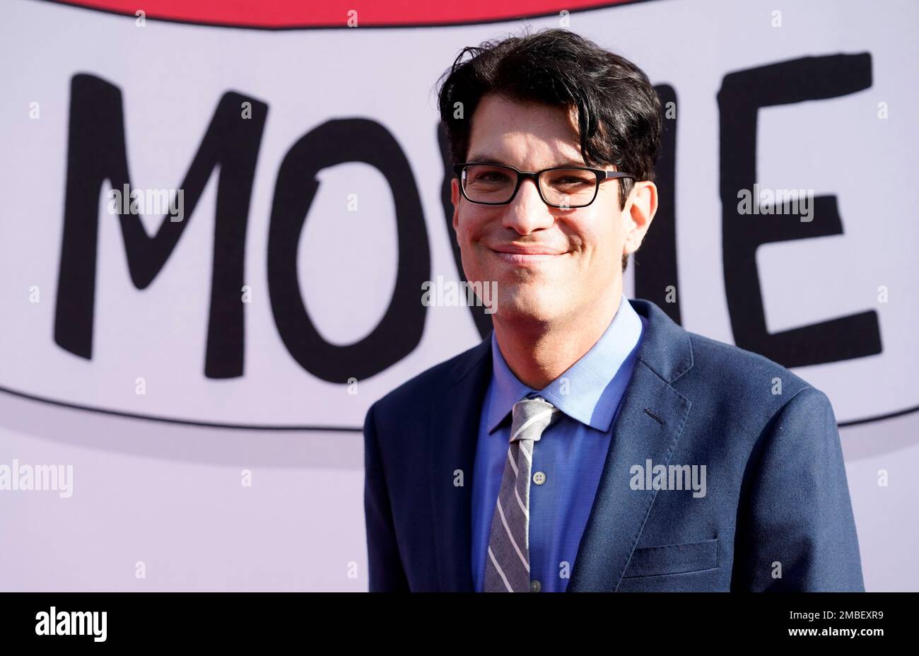 Dan Mintz poses at the premiere of the film "The Bob's Burgers Movie ...