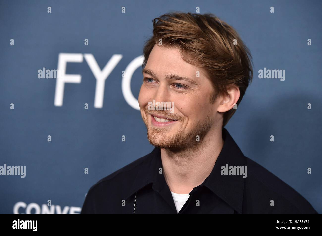 Cast member Joe Alwyn arrives at a special screening of "Conversations ...