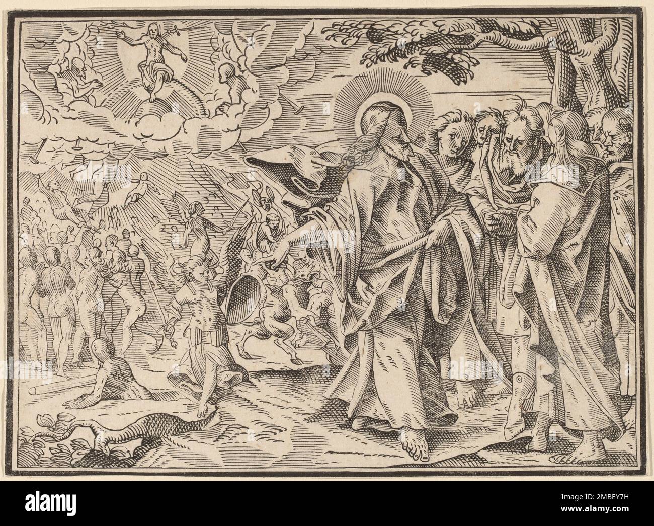 Jesus disciples talking hi-res stock photography and images - Alamy