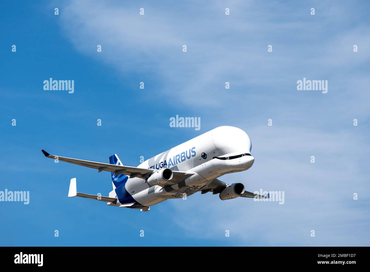 "Beluga" Airbus A300-600ST (Super Transporter), a version of the A300 ...