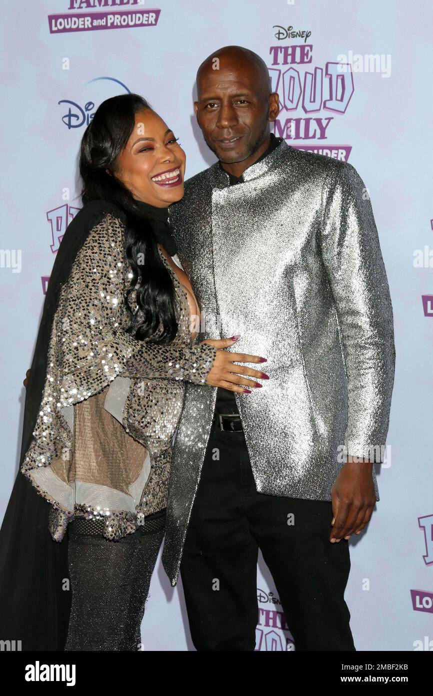 LOS ANGELES - JAN 19: Paula Jai Parker, Forrest Martin at The Proud Family - Louder and Prouder ...