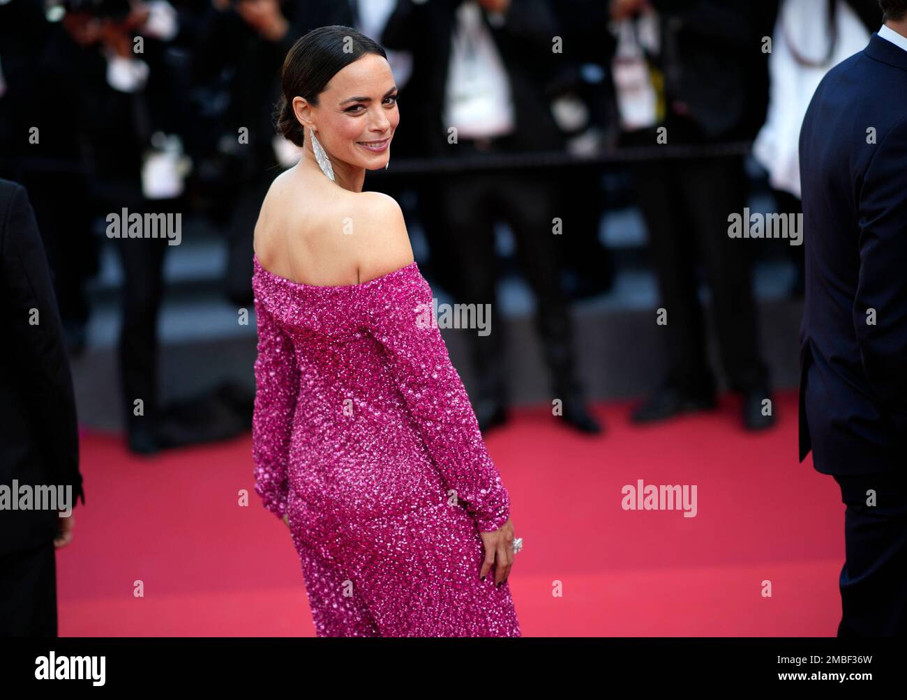 Berenice Bejo poses for photographers upon arrival at the opening ...