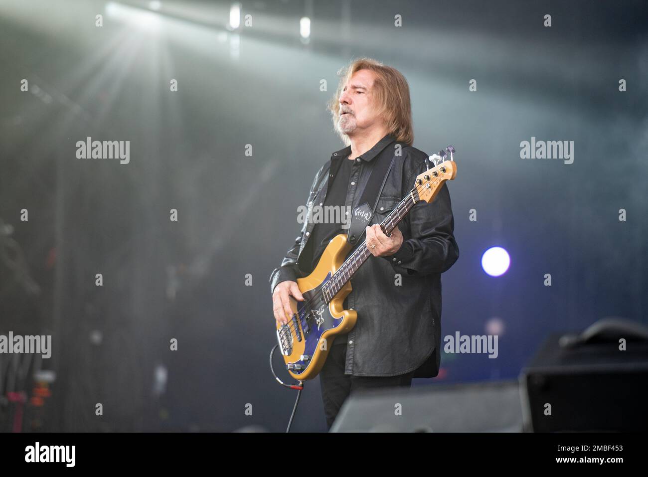 June 22, 2019: Geezer Butler of Black Sabbath performs with Deadland ...