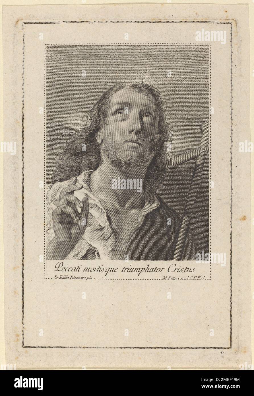 Peccati Mortisque Triumphor Christus Stock Photo - Alamy