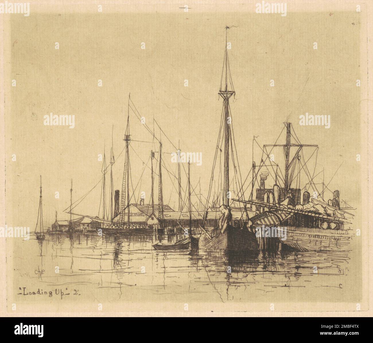 19th century loading docks hi-res stock photography and images - Alamy