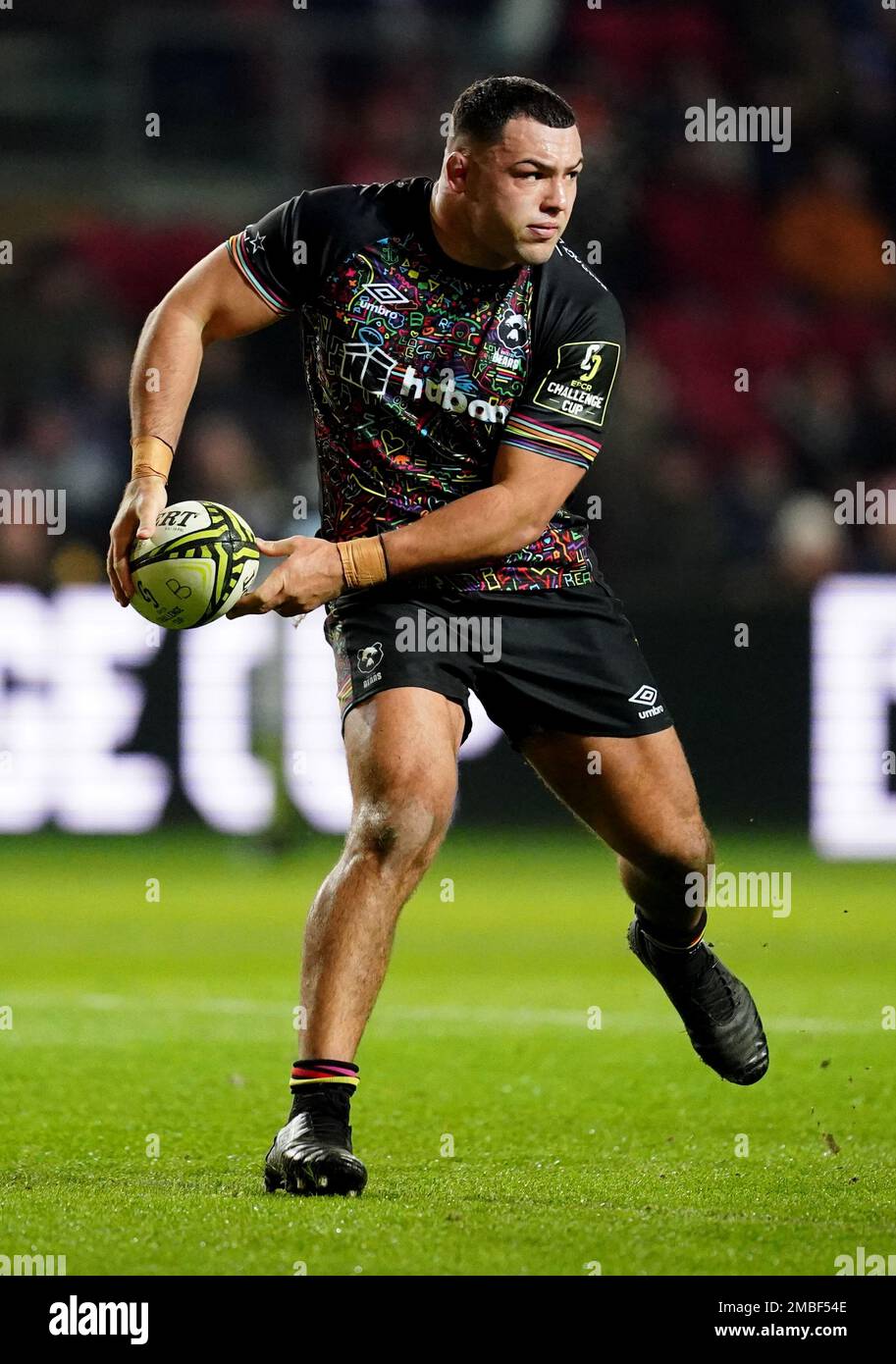 Bristol Bears’ Ellis Genge in action during the EPCR Challenge Cup ...