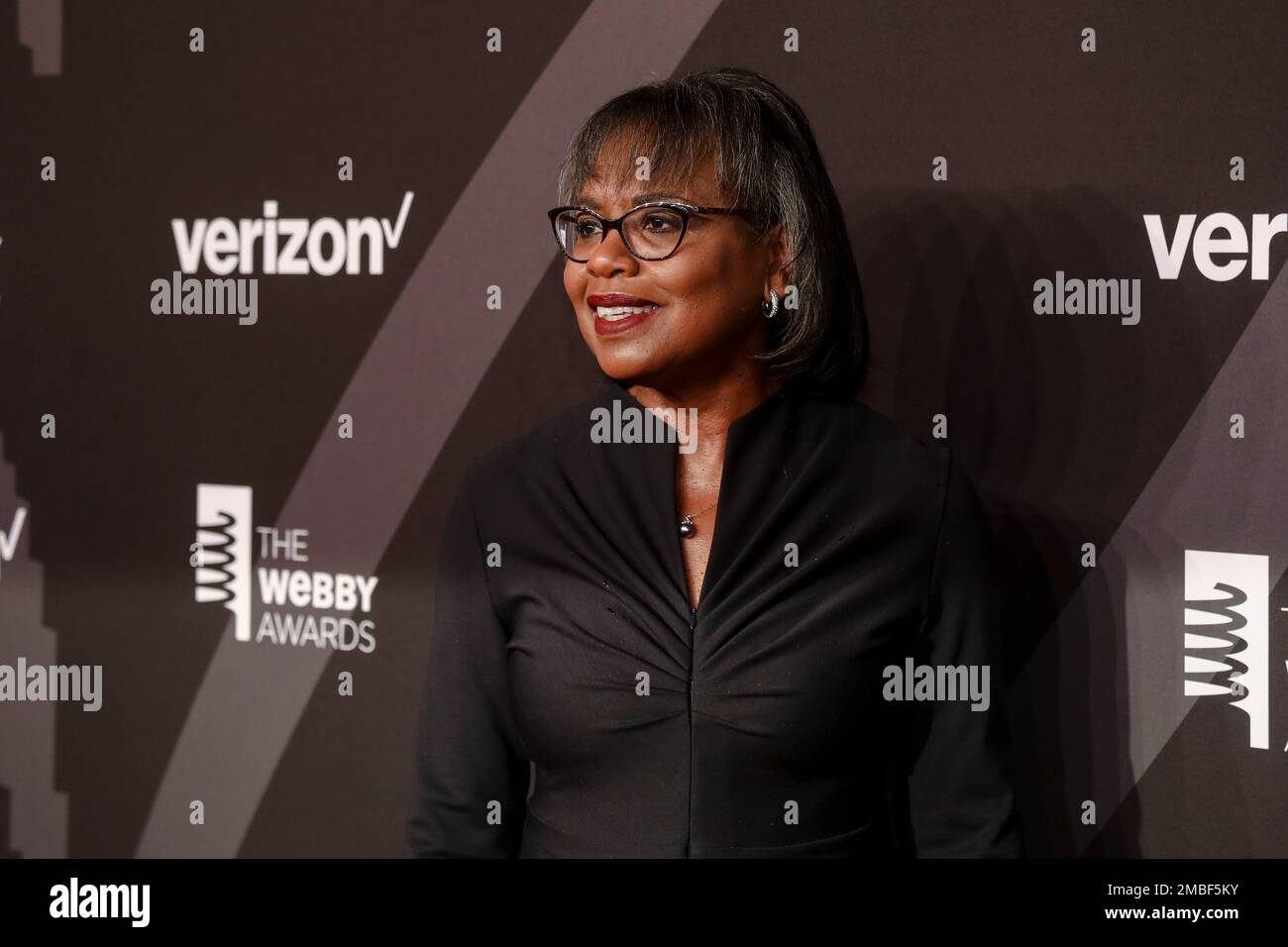 Professor Anita Hill attends the 26th annual Webby Awards at Cipriani ...