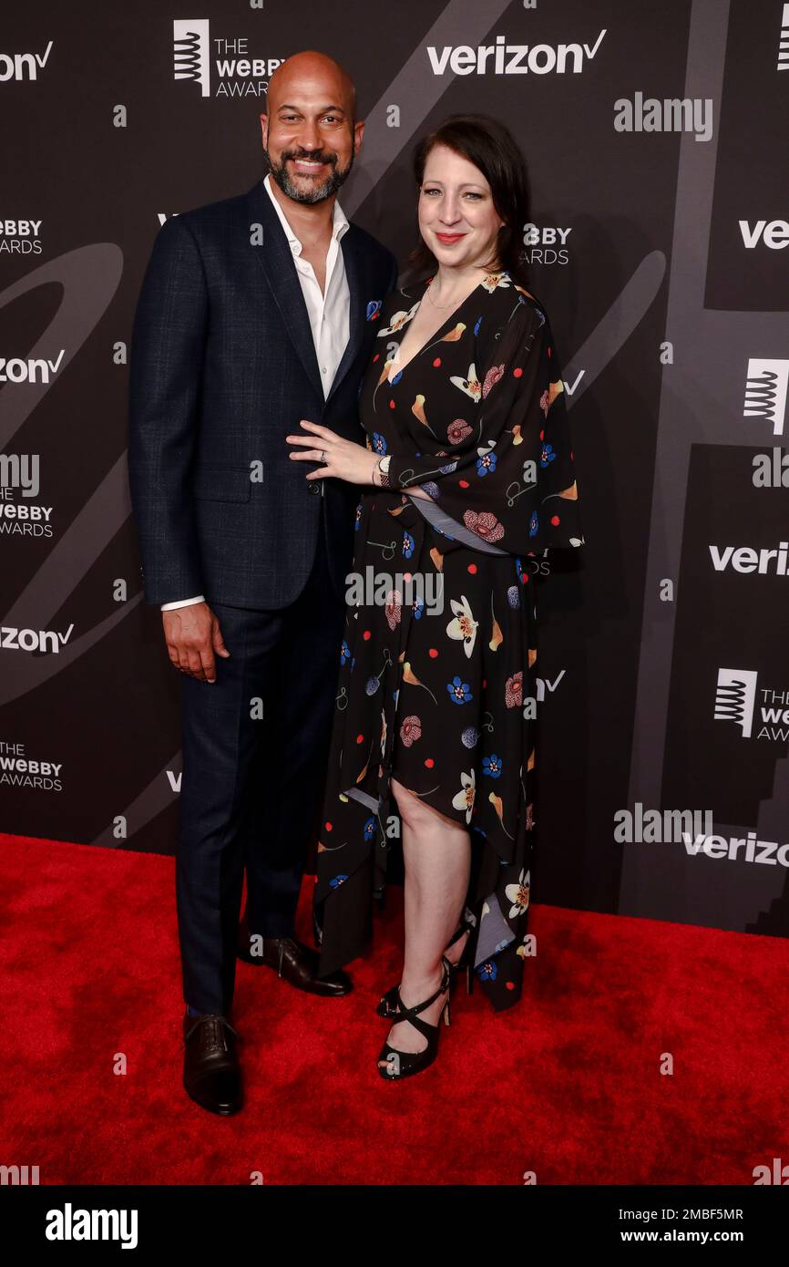 Actor Keegan-Michael Key, left, and film producer Elle Key, right ...