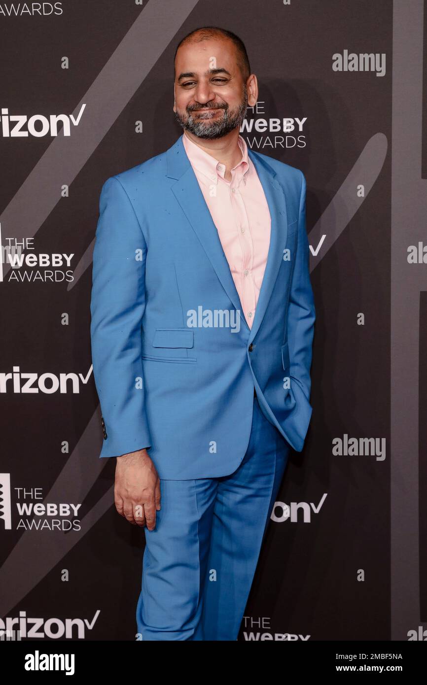 Author Anil Dash attends the 26th annual Webby Awards at Cipriani Wall ...