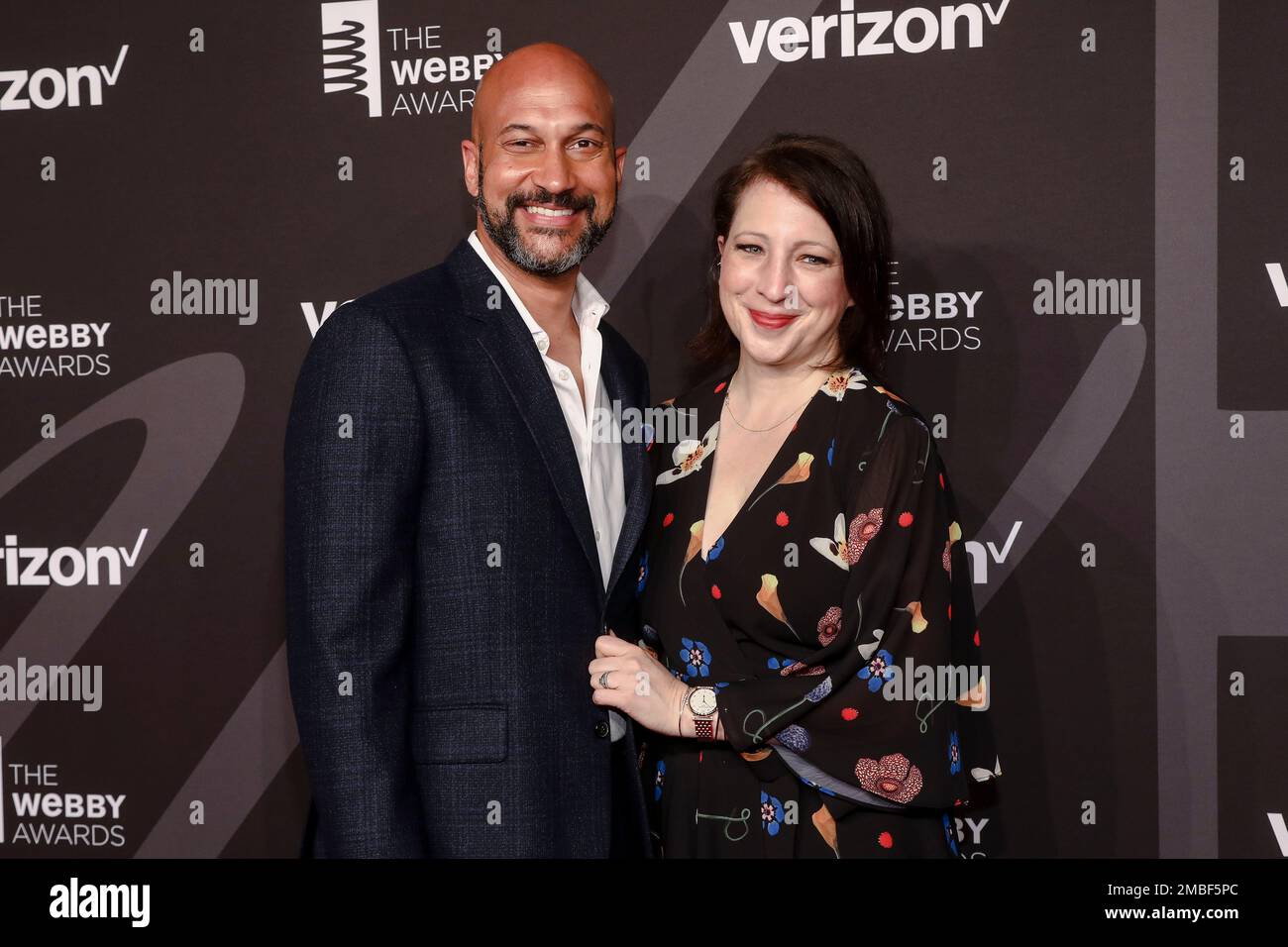 Actor Keegan-Michael Key, left, and film producer Elle Key, right ...