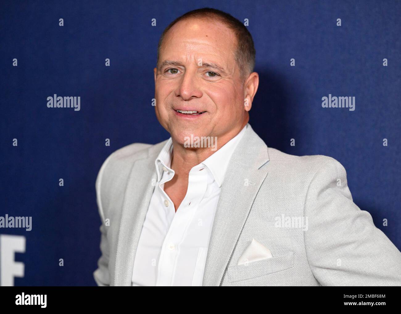 Glenn Shephard attends NBCUniversal's 2022 Upfront press junket at the ...
