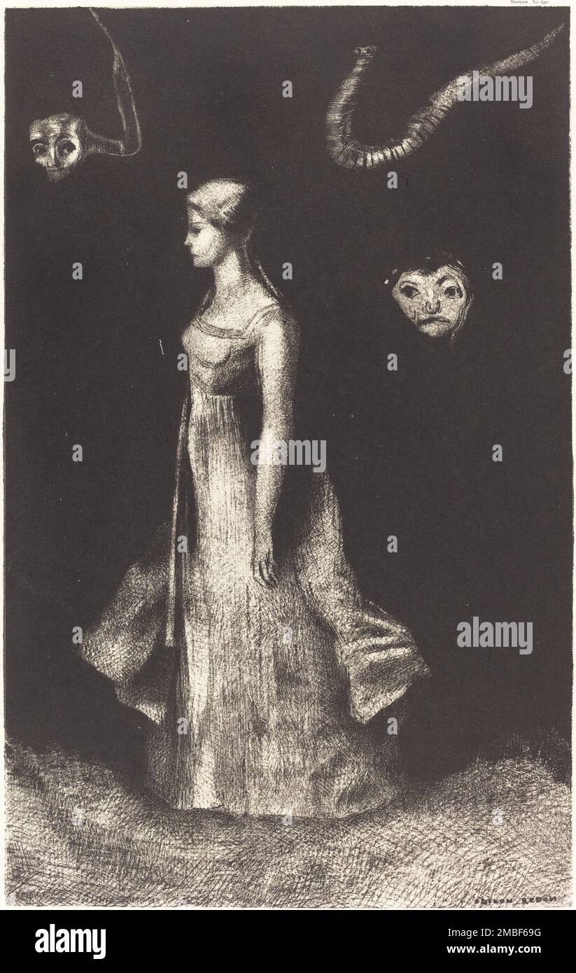 Hantise (Obsession), 1894 Stock Photo - Alamy