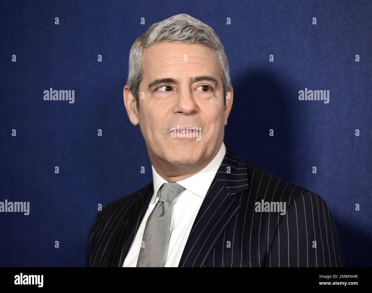 Andy Cohen attends NBCUniversal's 2022 Upfront press junket at the ...