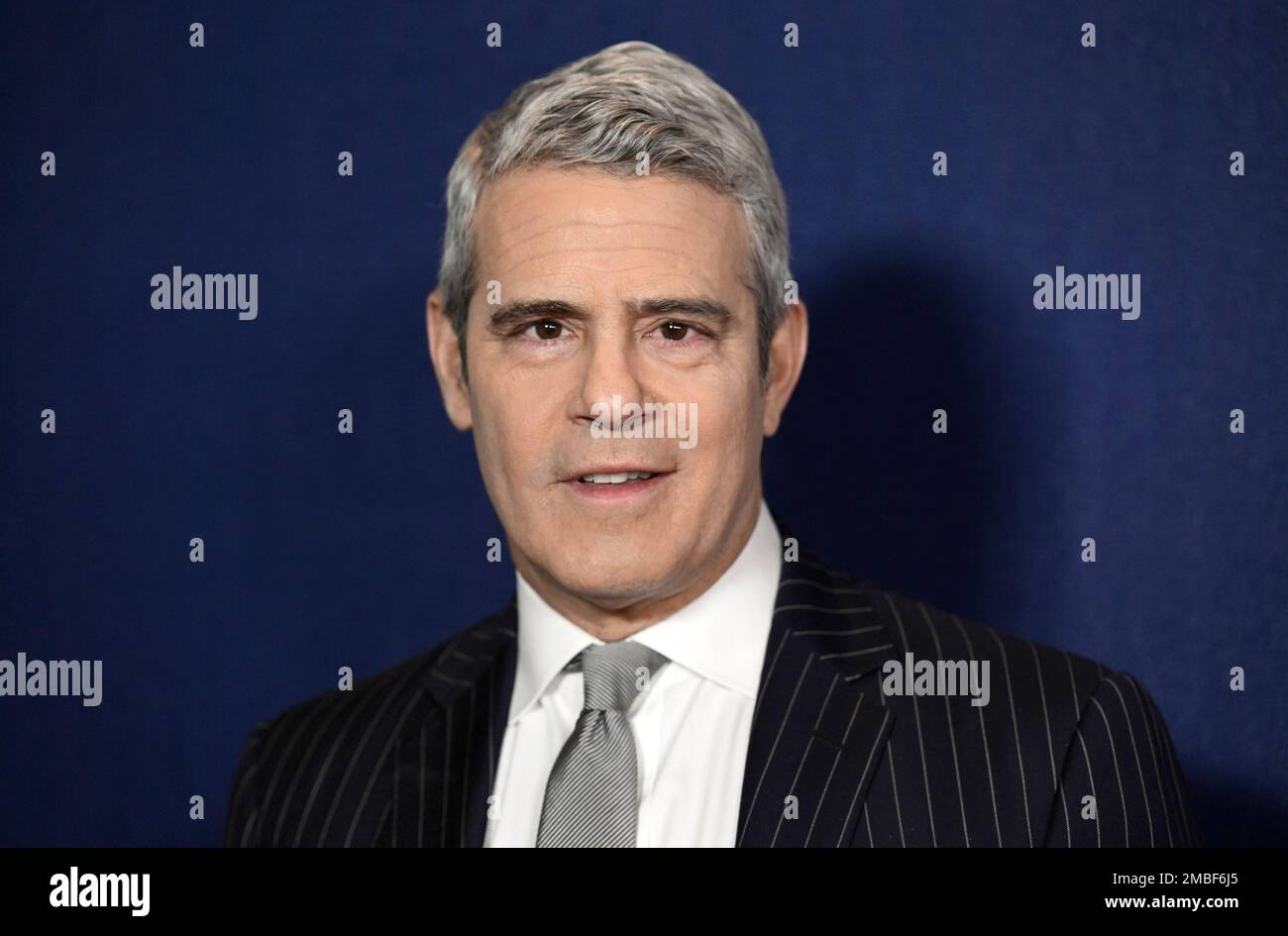 Andy Cohen attends NBCUniversal's 2022 Upfront press junket at the ...