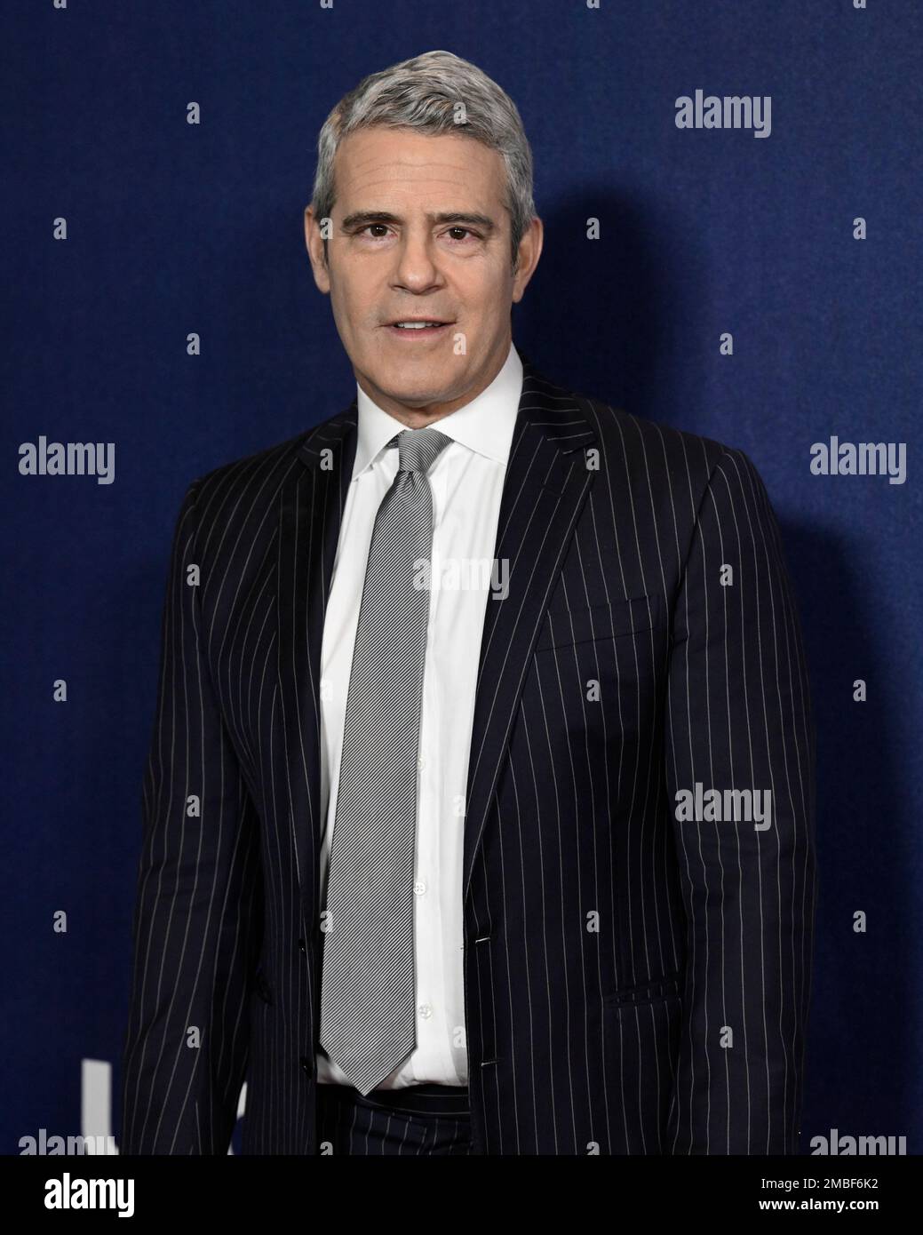 Andy Cohen attends NBCUniversal's 2022 Upfront press junket at the ...