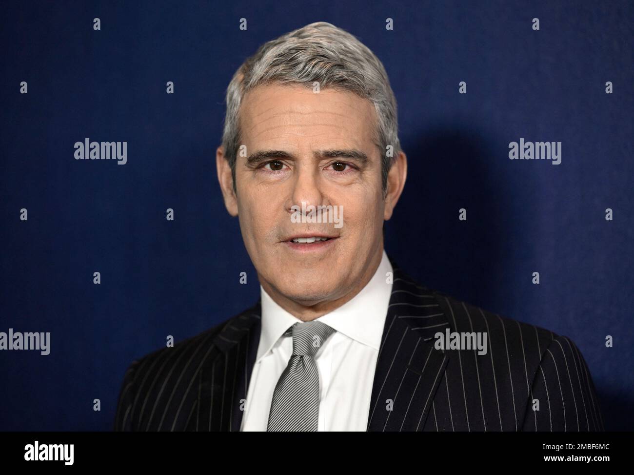 Andy Cohen attends NBCUniversal's 2022 Upfront press junket at the ...