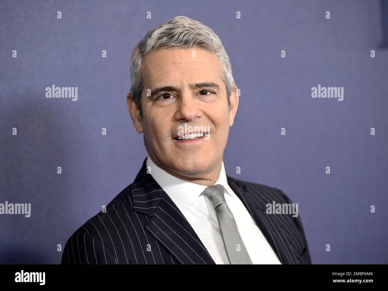 Andy Cohen attends NBCUniversal's 2022 Upfront press junket at the ...
