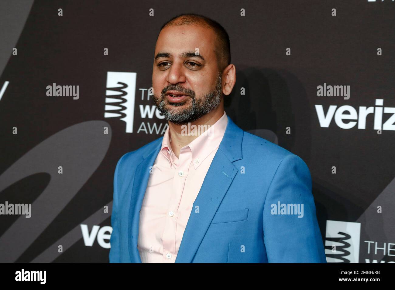 Author Anil Dash attends the 26th annual Webby Awards at Cipriani Wall ...