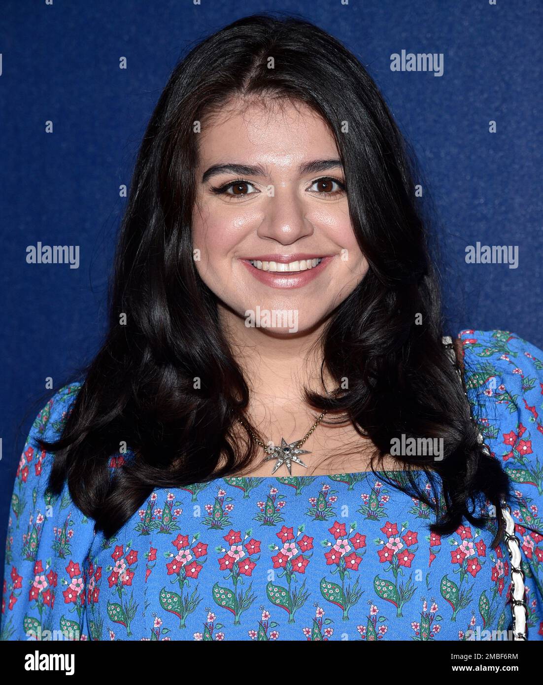Mayan Lopez attends NBCUniversal's 2022 Upfront press junket at the ...