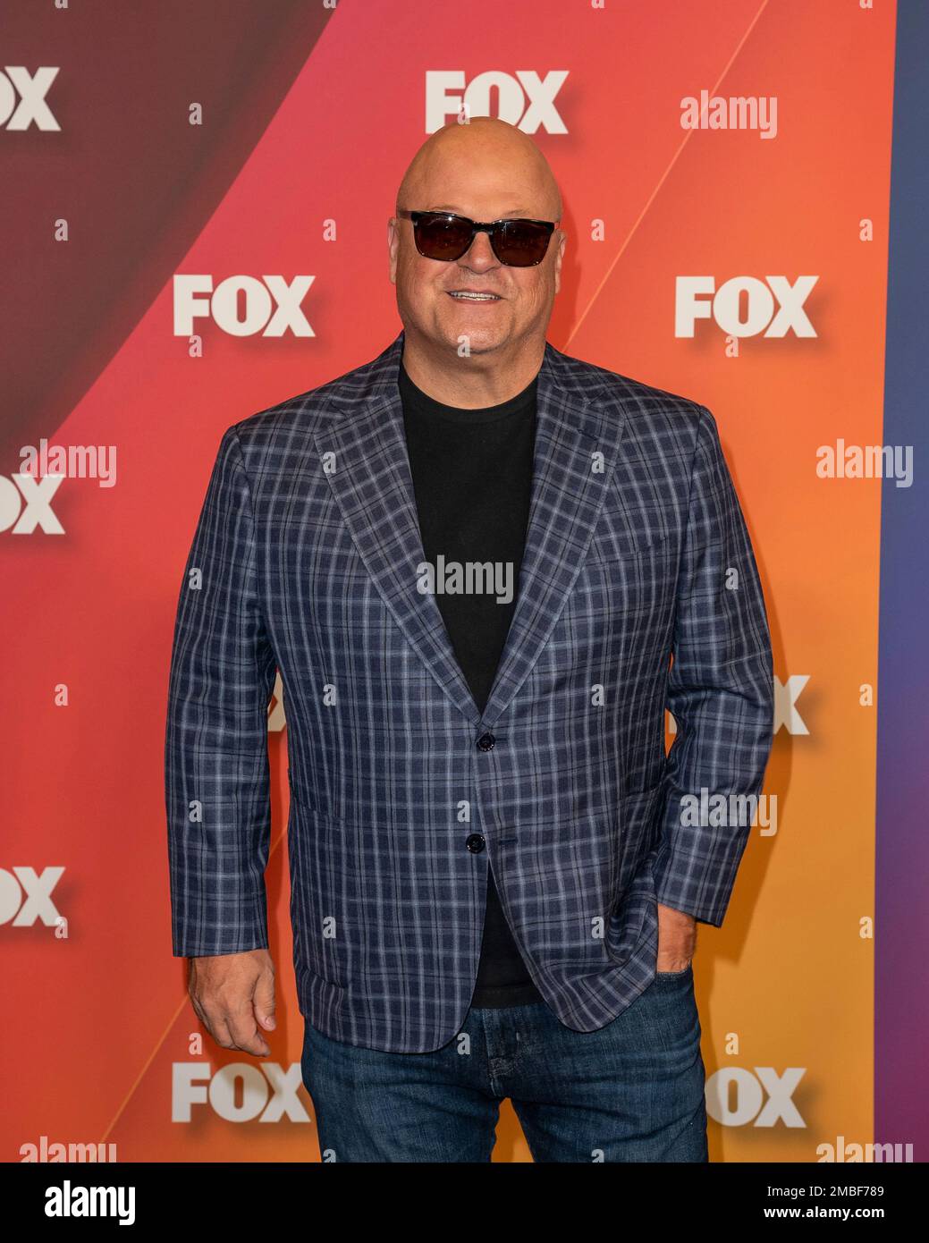 Michael Chiklis attends the FOX 2022 Upfront presentation at the Four ...