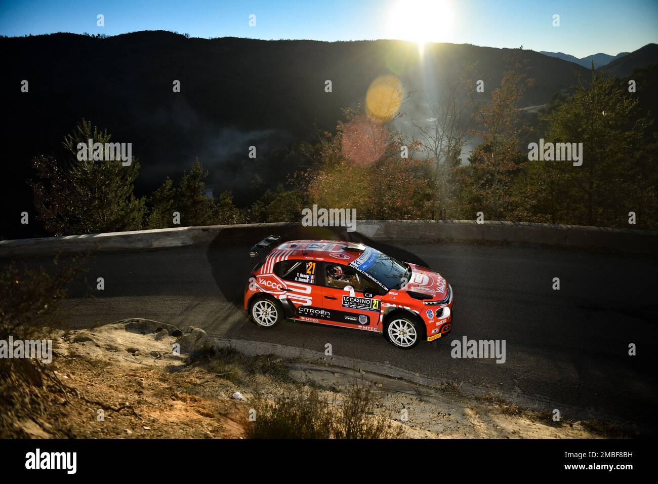 Monte Carlo. 20th Jan, 2023. Yohan ROSSEL Arnaud DUNAND,PH SPORT ...