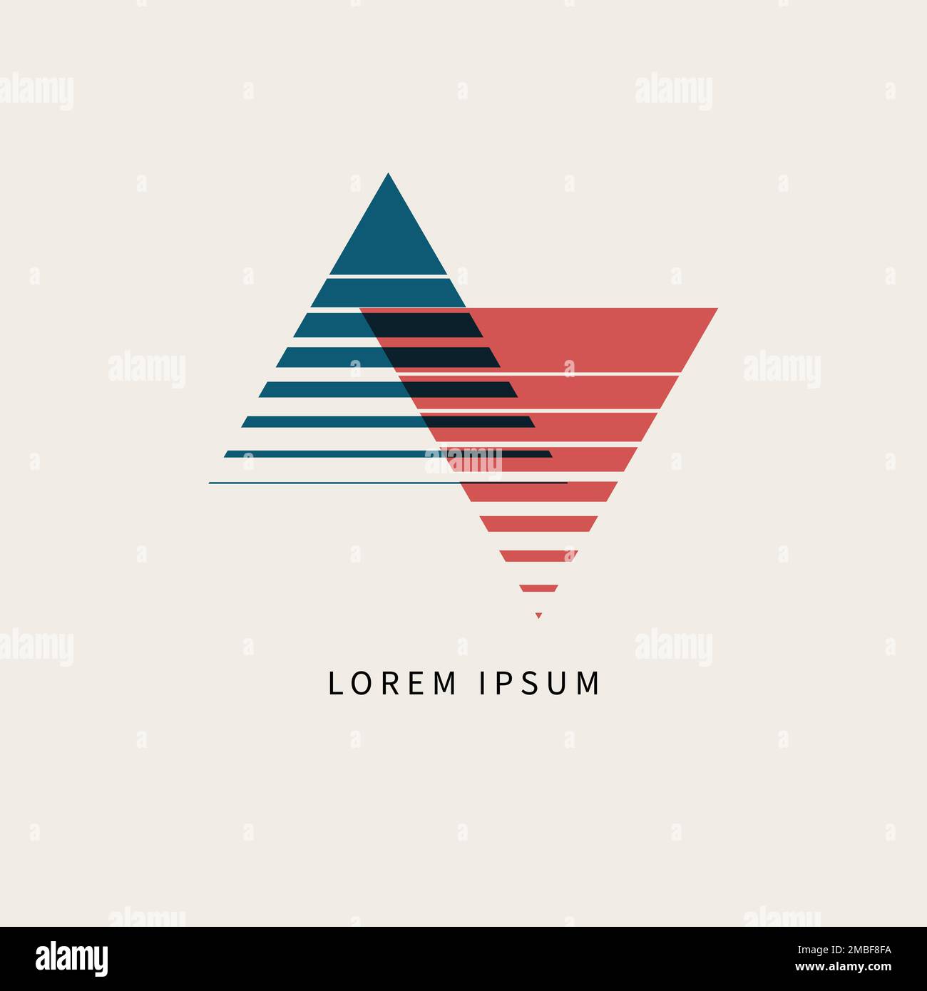 Business arrows, company logo, development and progress concept Stock ...