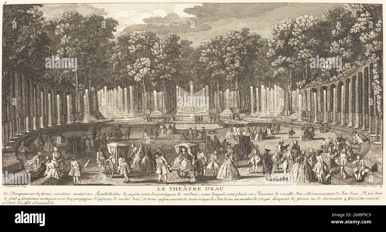 The Theatre of Water (Le Théâtre d'Eau Stock Photo - Alamy