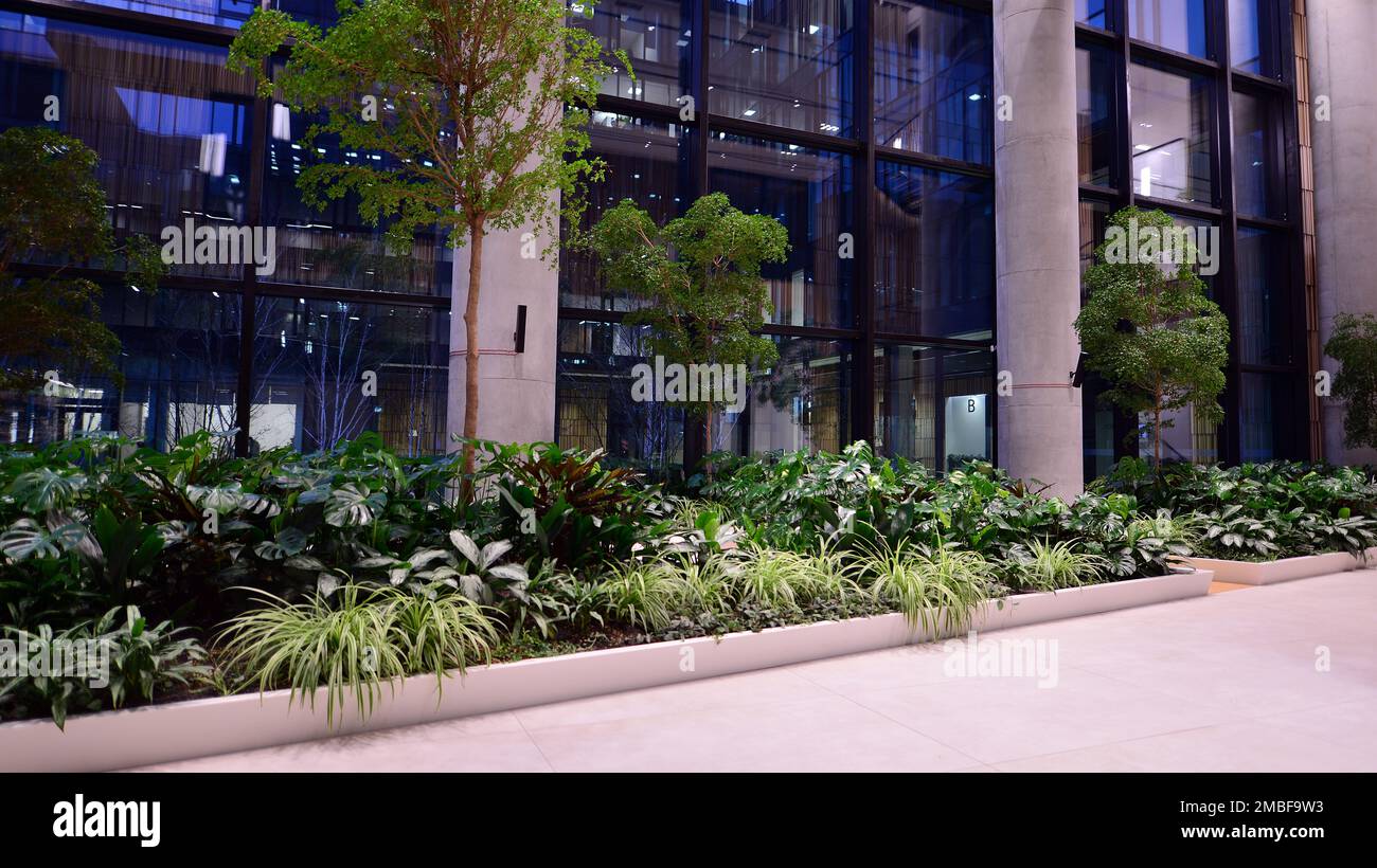 Warsaw, Poland. 19 January 2023. The interior of the Forest office ...
