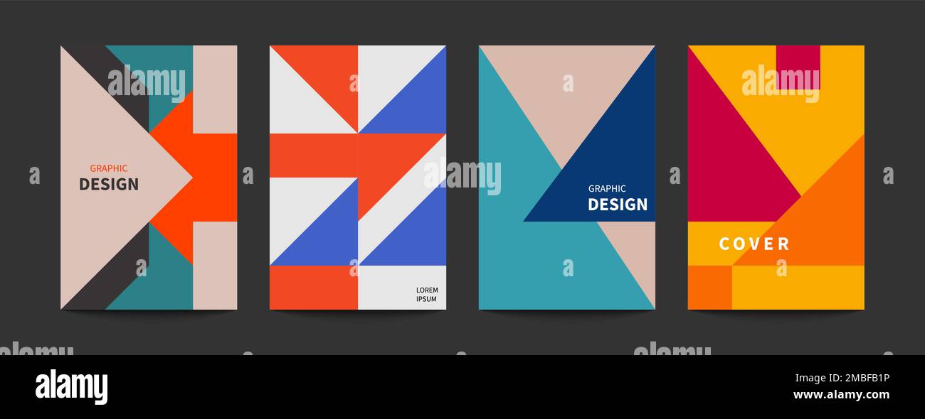 Geometric Graphic Design Poster
