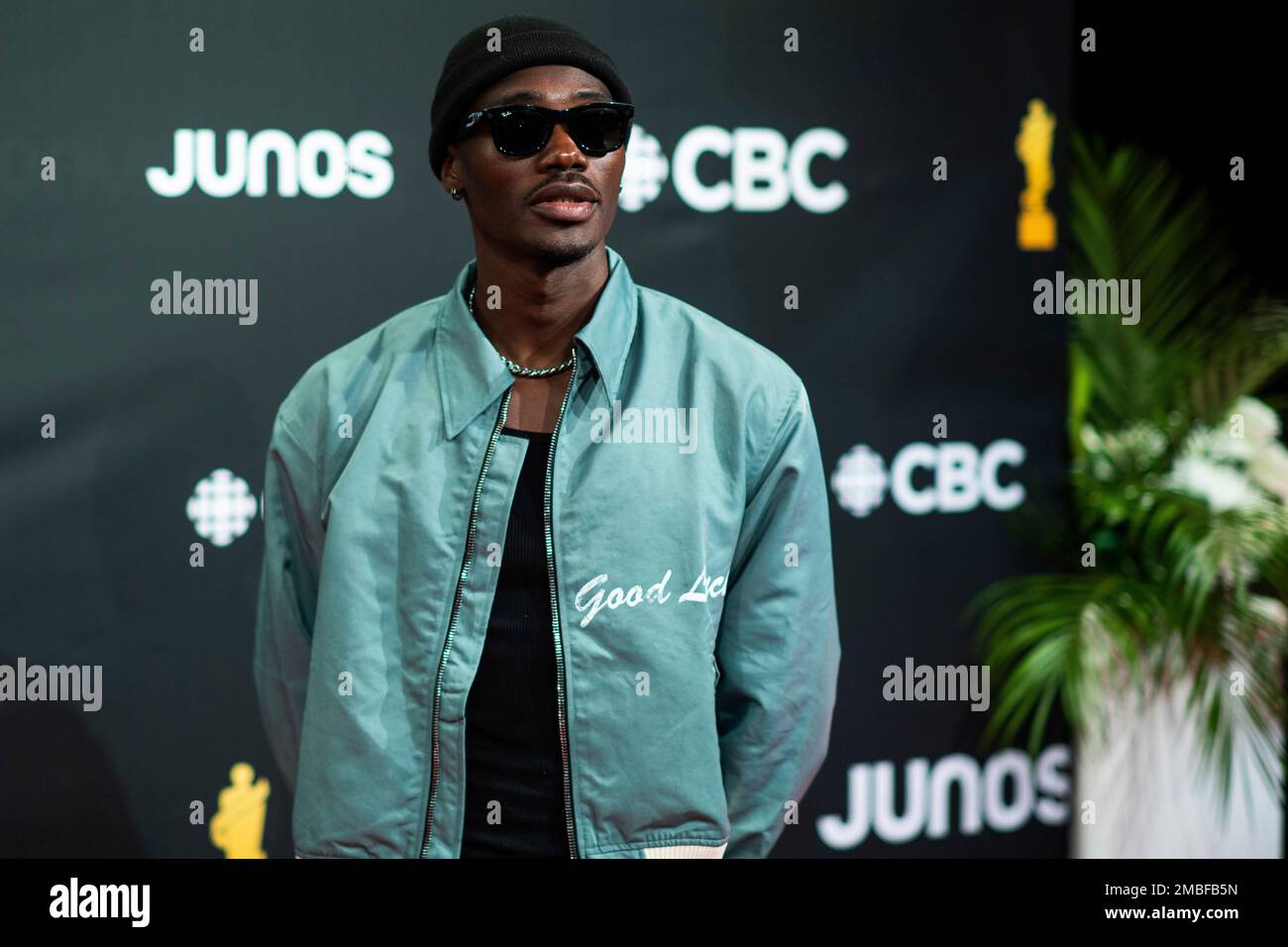 TOBi arrives at the JUNO Awards on Sunday, May 15, 2022, at the ...