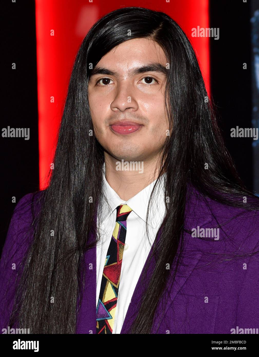 Eduardo Franco attends the premiere of "Stranger Things" season four at ...