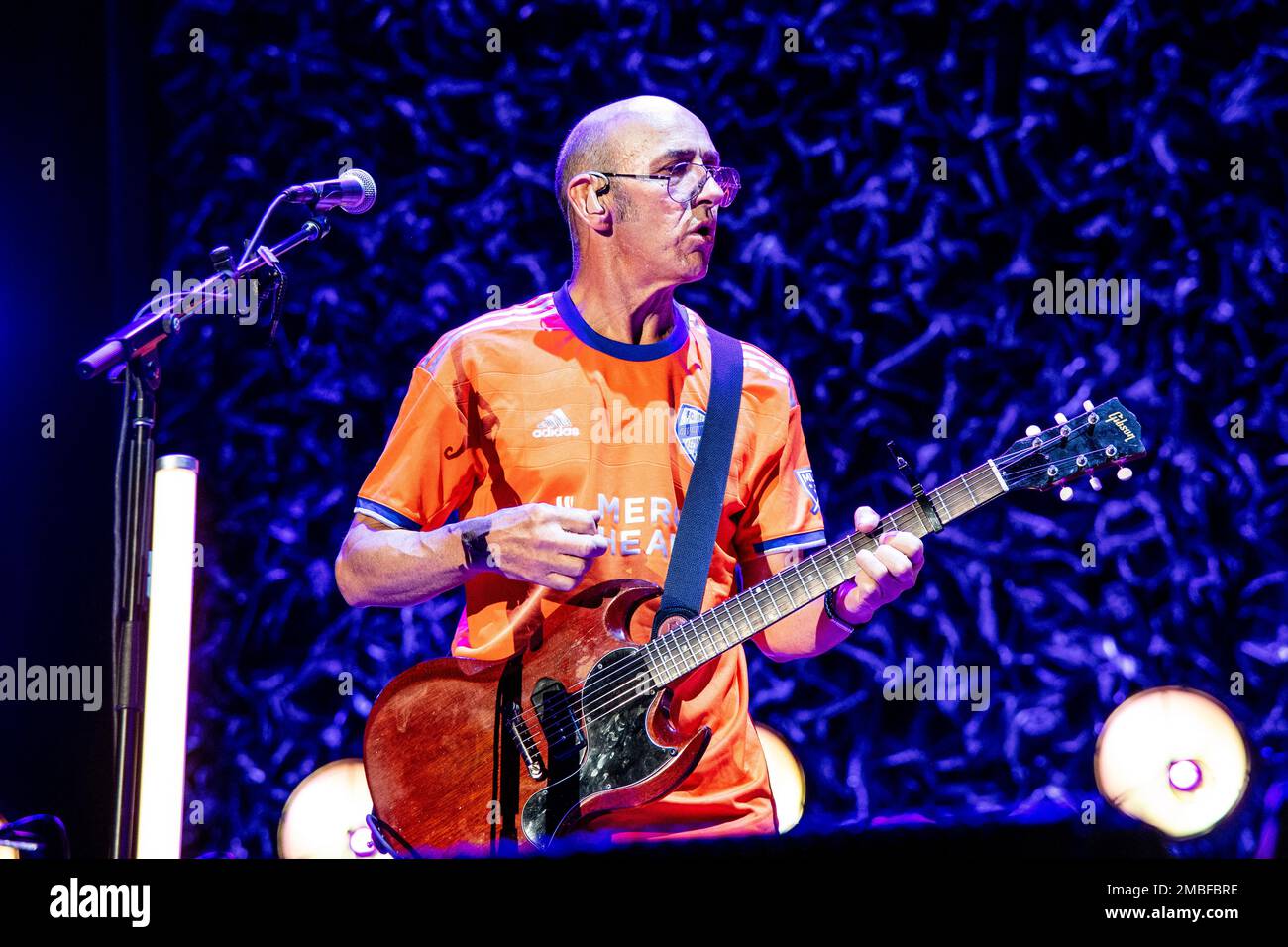 Simon Townshend of The Who performs at TQL Stadium on Sunday, May 15 ...
