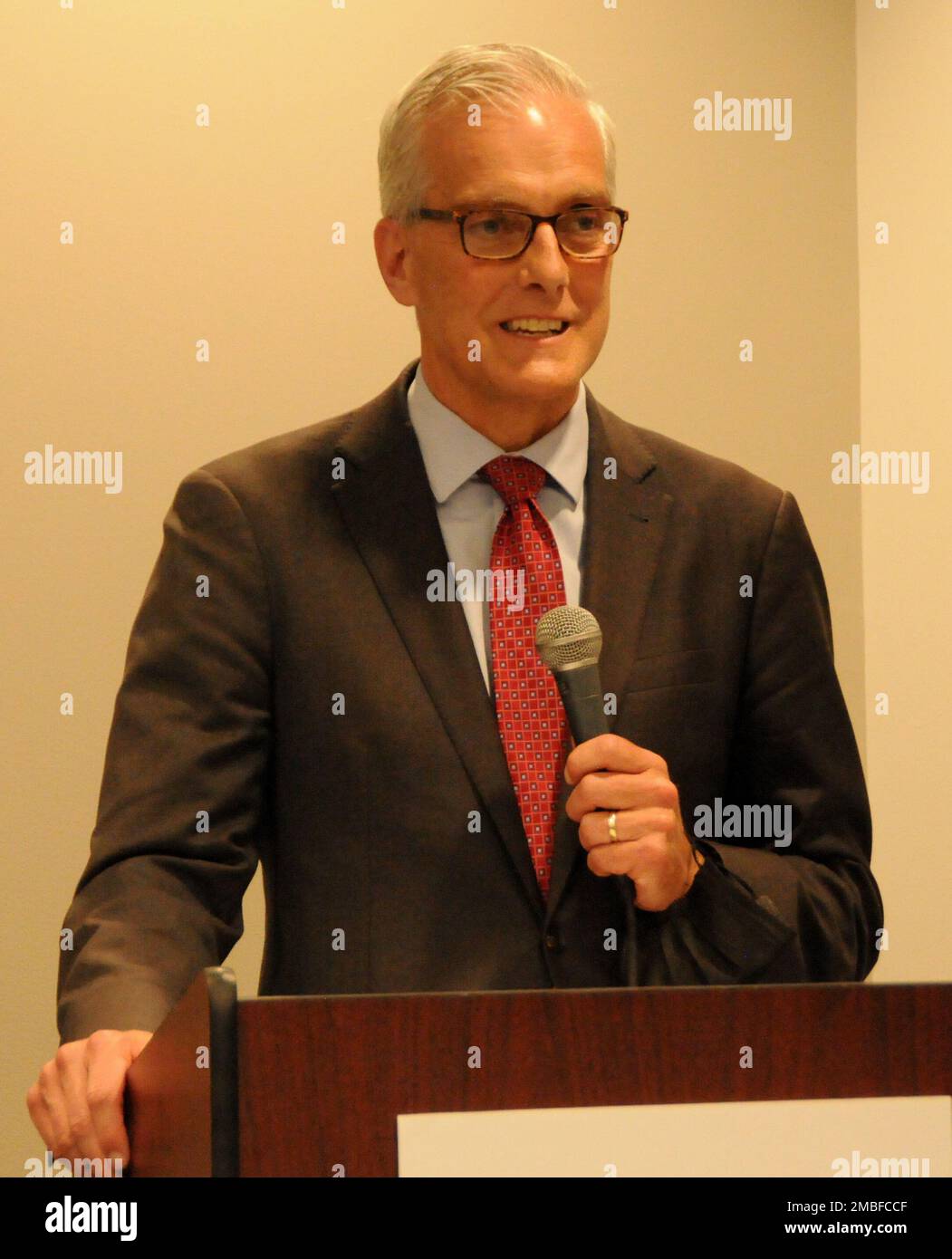 Denis R. McDonough, 11th Secretary of Veterans Affairs, addresses ...