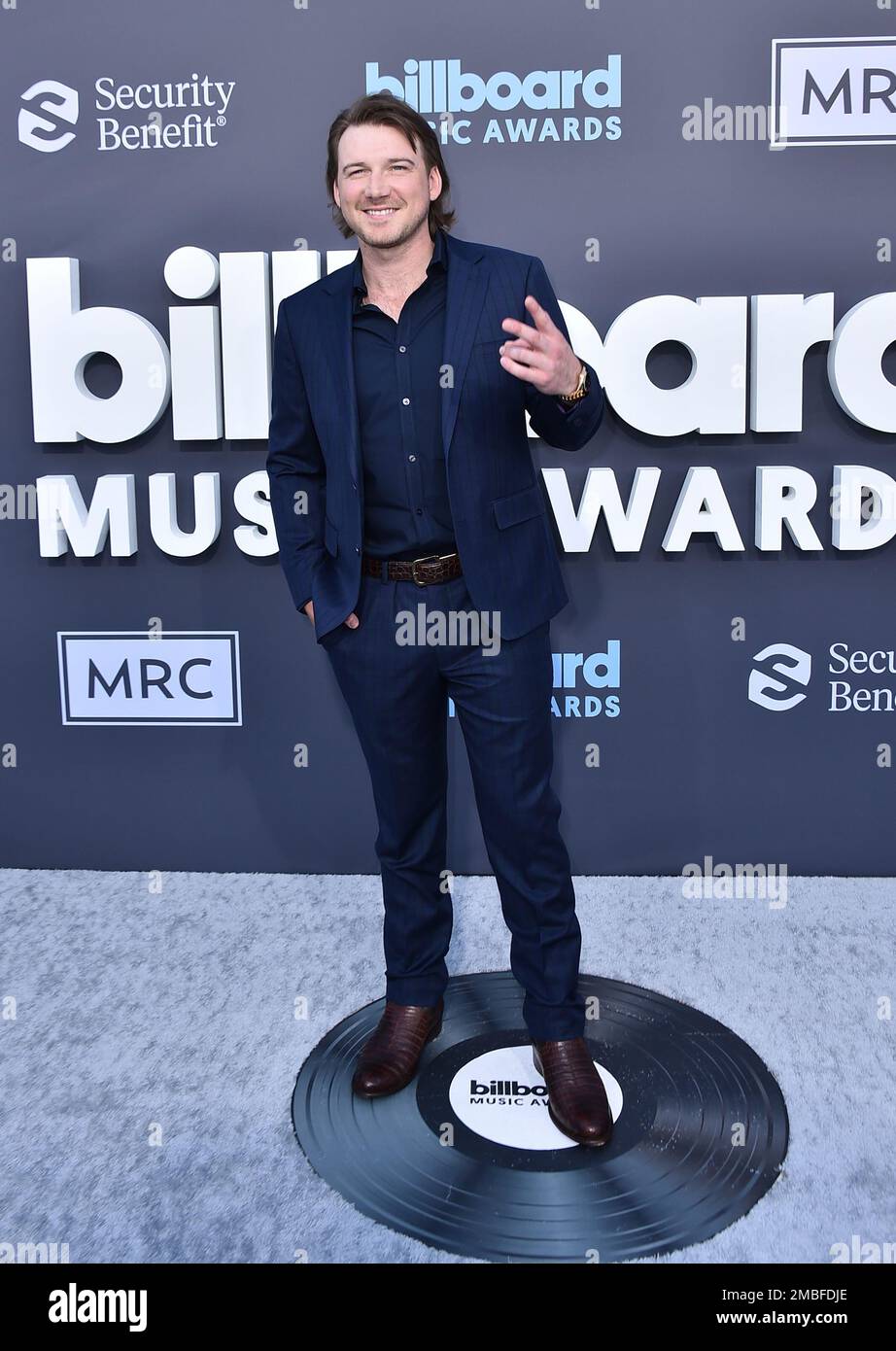 Morgan Wallen arrives at the Billboard Music Awards on Sunday, May 15 ...