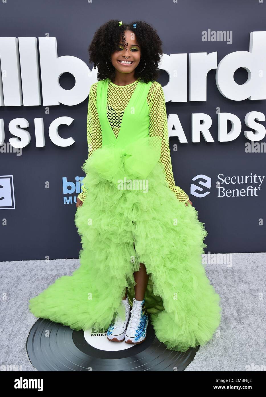 Mari Copeny arrives at the Billboard Music Awards on Sunday, May 15 ...